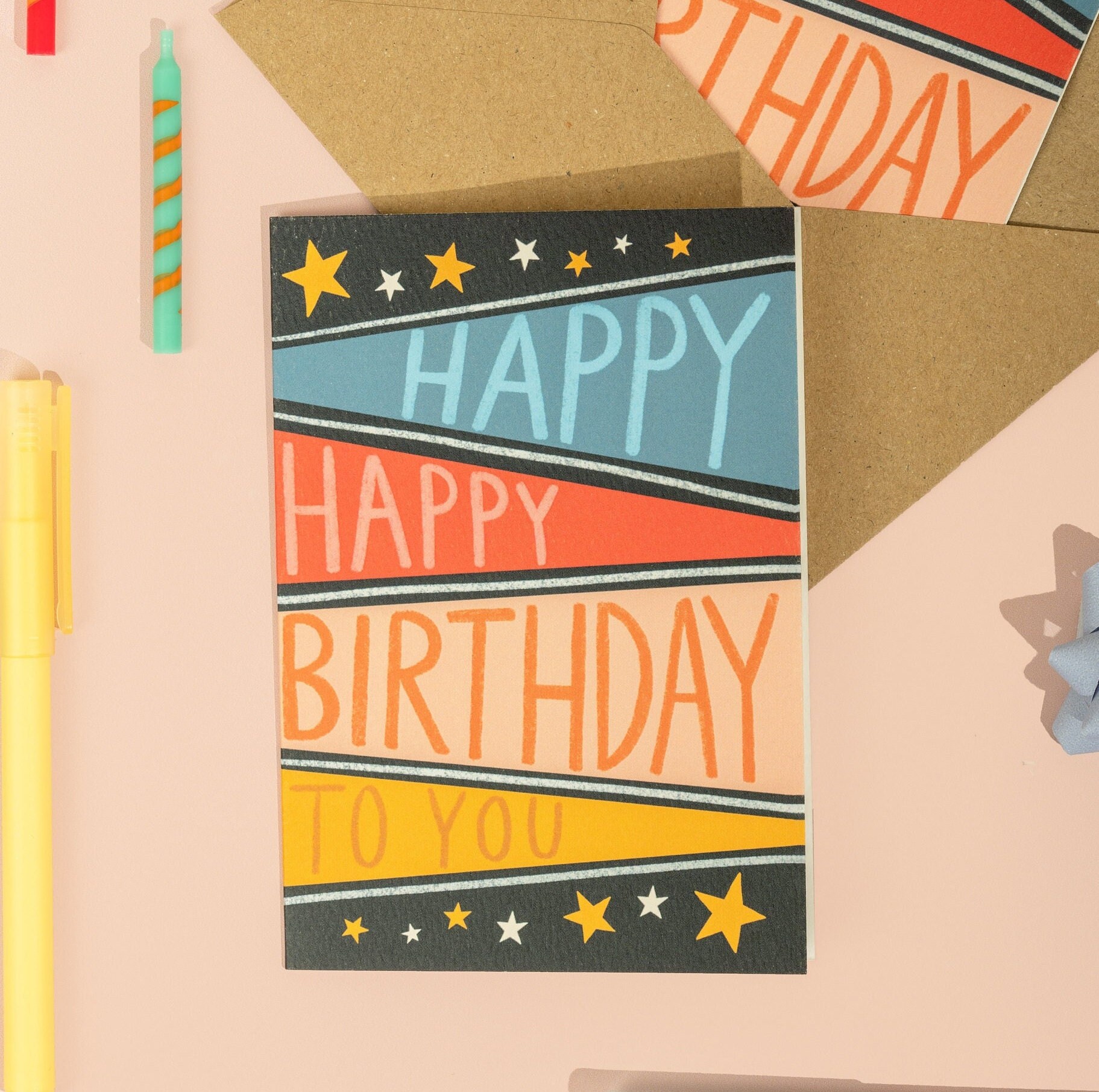 Happy Birthday, Birthday Card, Men's Birthday Card, Card for Him - Etsy