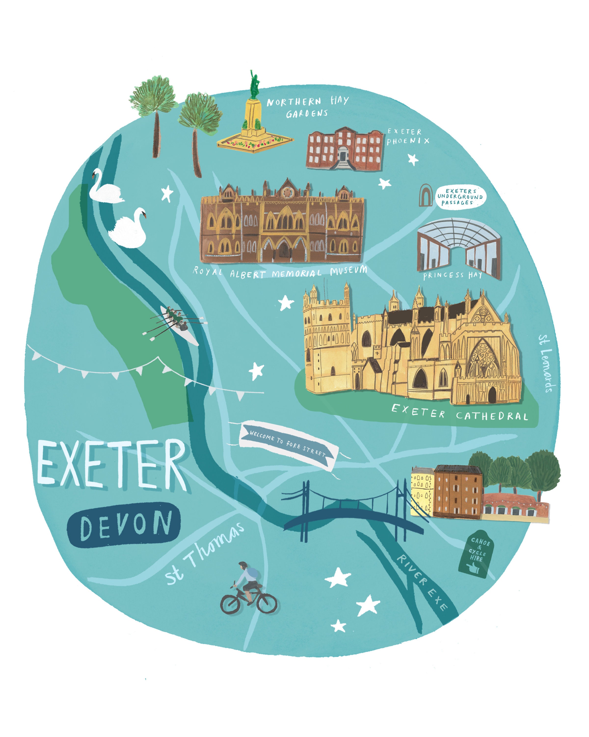 Exeter Uk Google Map at Zachary Hunter blog