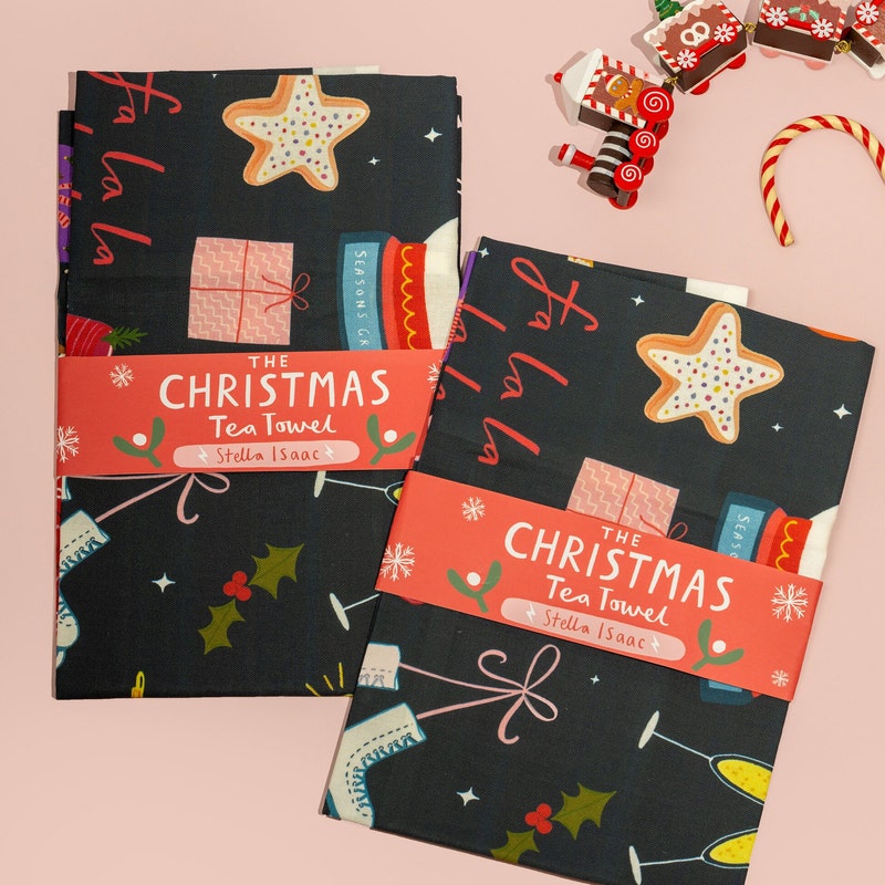 Christmas Tea Towel - Etsy