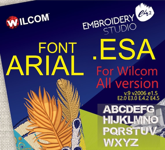 Wilcom embroidery fonts - mahafull