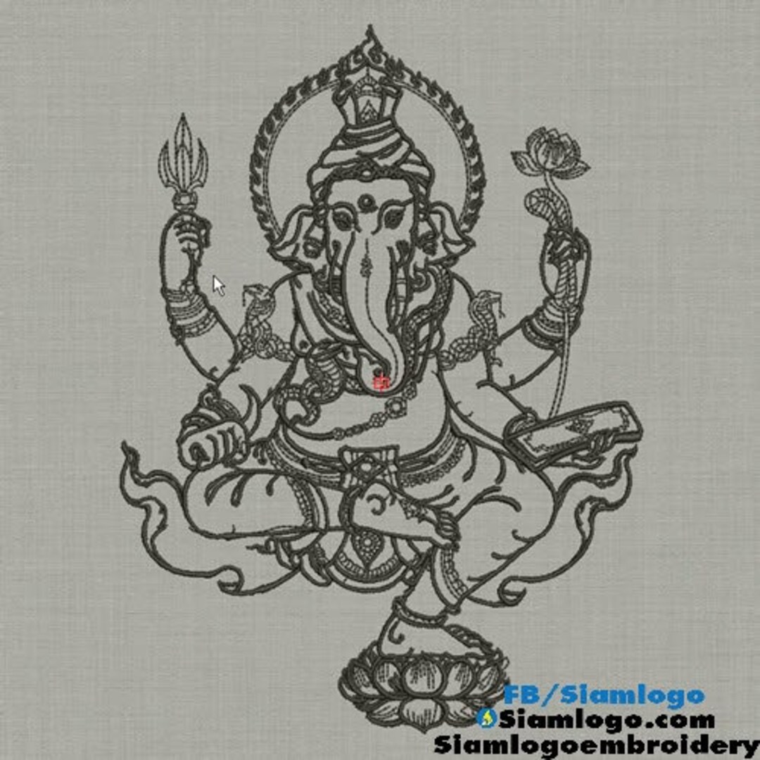 Ganesha Designs Machine Embroidery - Etsy