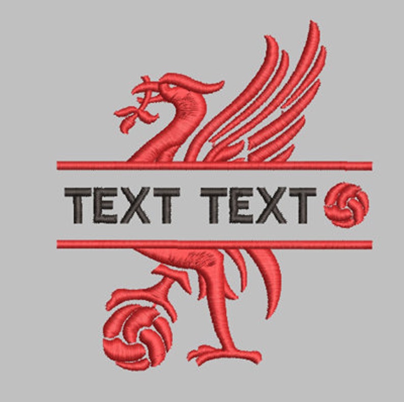 Liverpool Edit Text Designs Machine Embroidery - Etsy