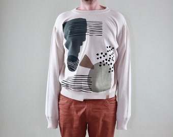 Screen Printed Sweater - Etsy