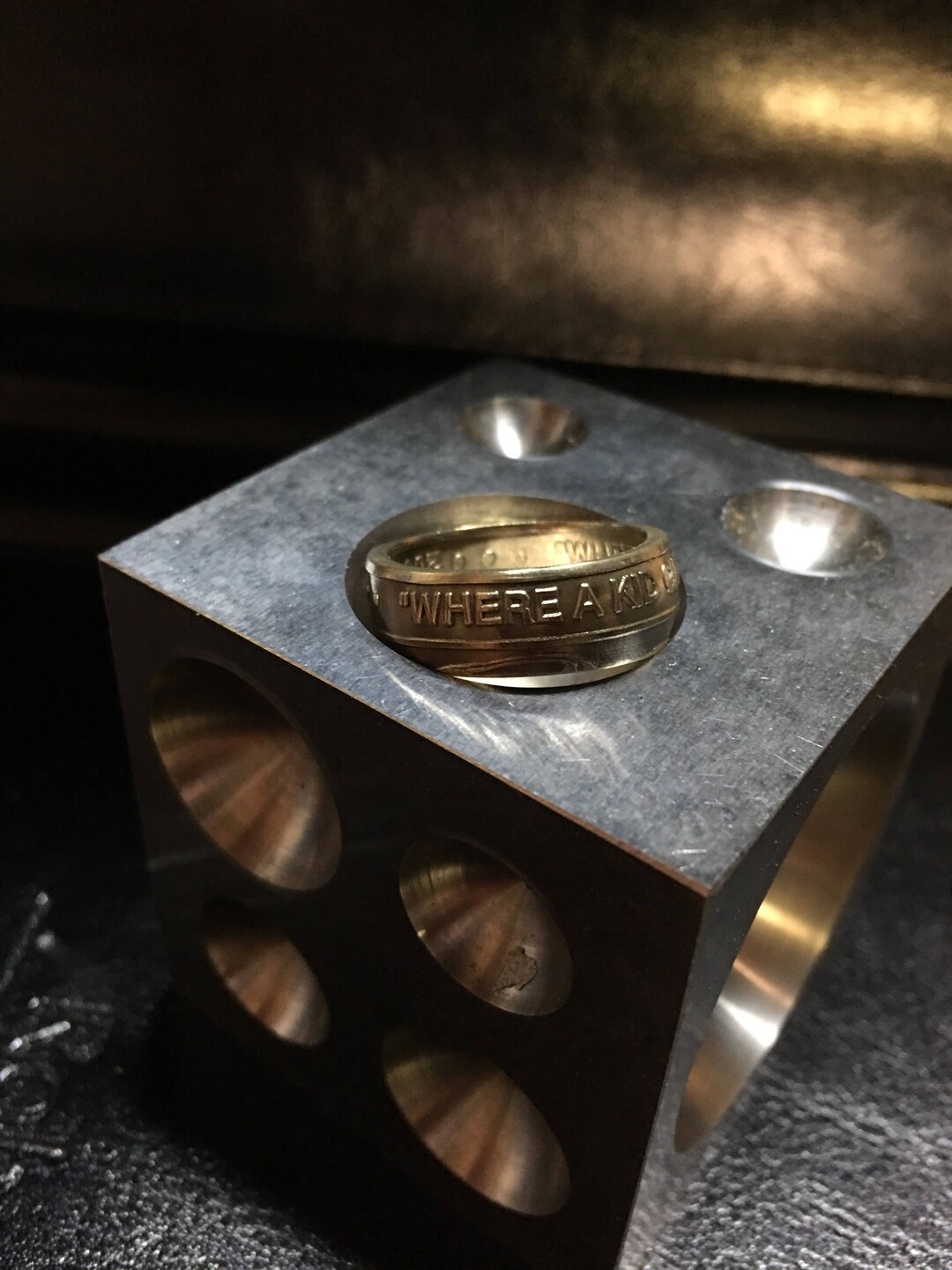 Arcade Token Coin Ring - Etsy