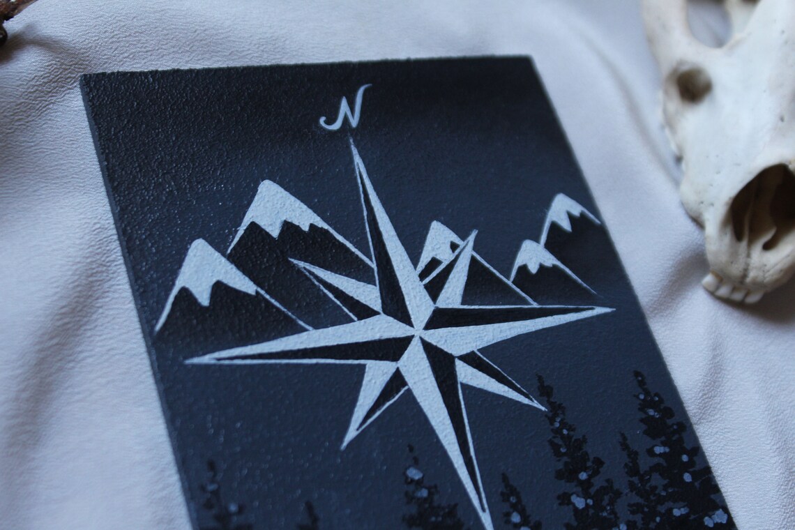 Windrose Oil Painting - Etsy