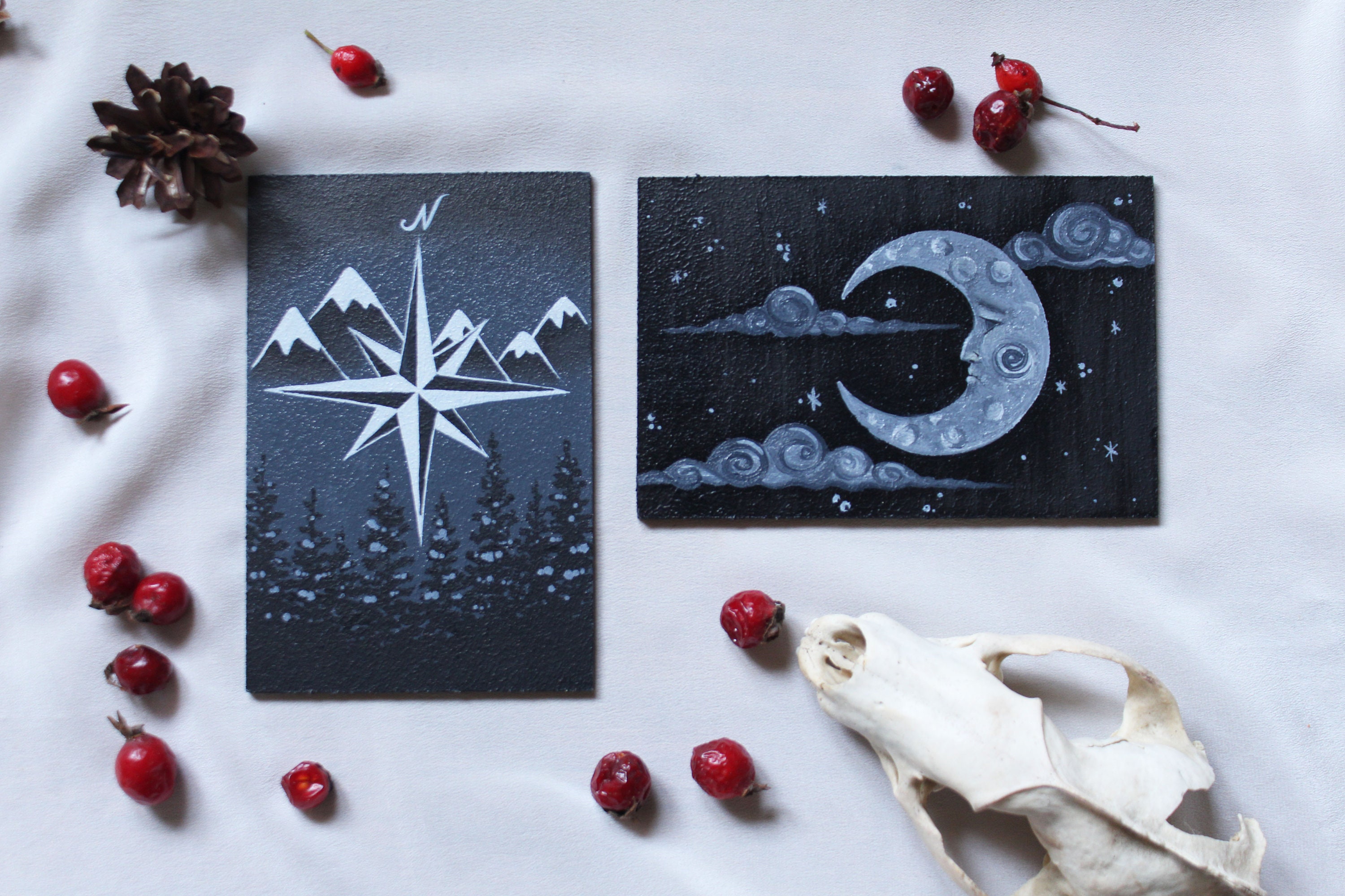 Windrose Oil Painting - Etsy