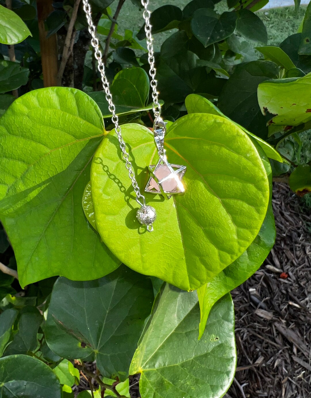 Crystal Pendulum With Detachable Chain - Etsy