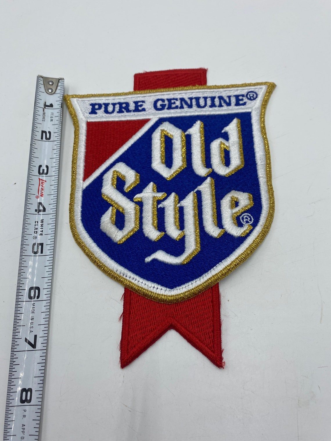 NOS Large Old Style Patch | Etsy