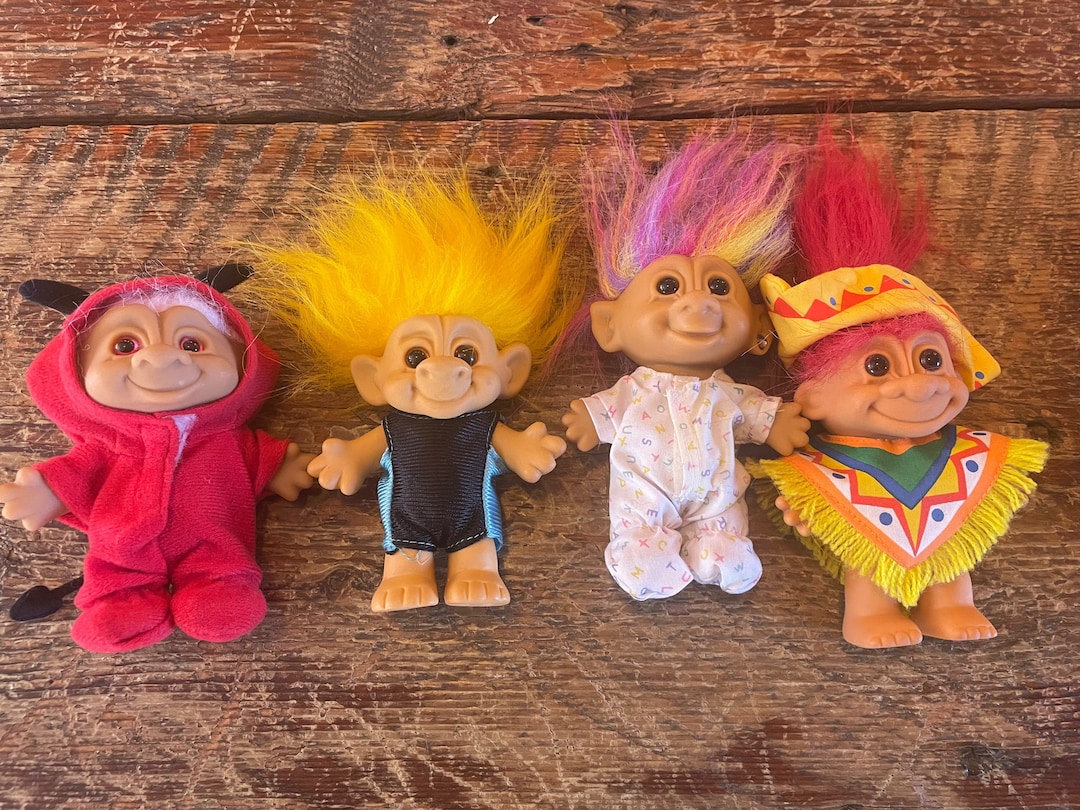 Choice of Vintage Troll Dolls 1980s Russ /forrest Troll - Etsy
