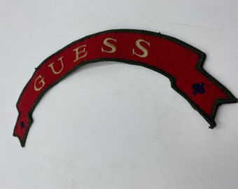 Guess Jeans Patch | Etsy