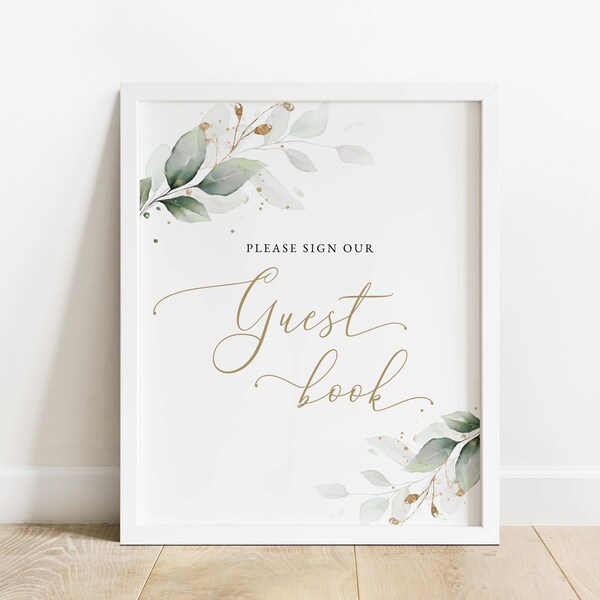 Guest Book Sign - Etsy