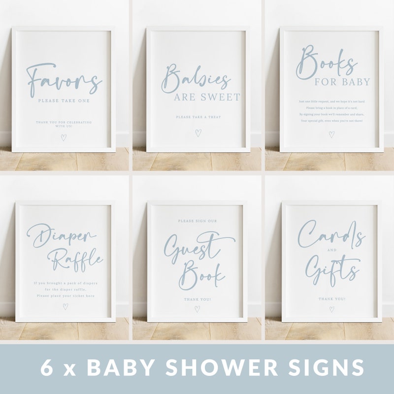 Ribbon Baby Shower Signs - Etsy UK