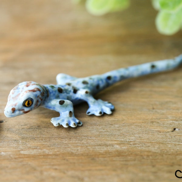 Gecko Figurine - Etsy Australia