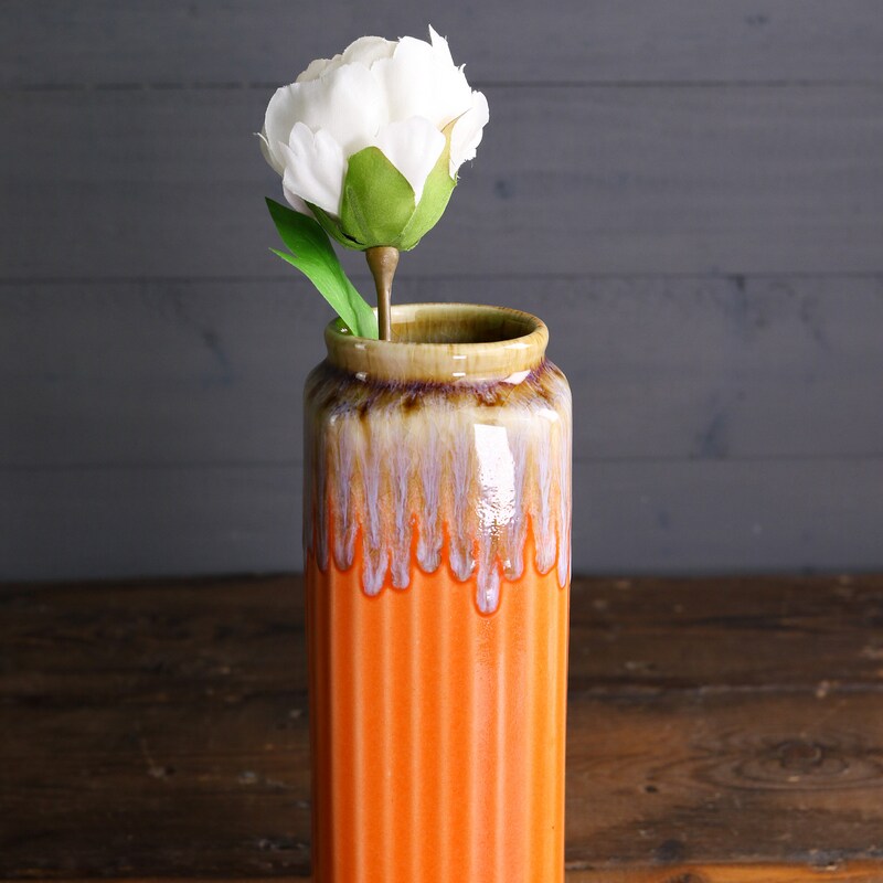 Ceramic Flower Vase - Etsy