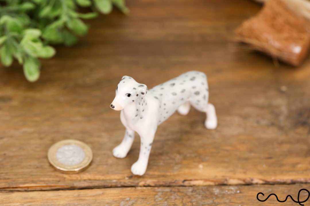 Handmade Ceramic Lurcher Dog Doll Ornaments Collectable Animal Figure ...