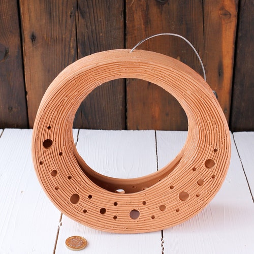 Handmade Terracotta Hoop Loop Hanging Plant Pot Orchid - Etsy