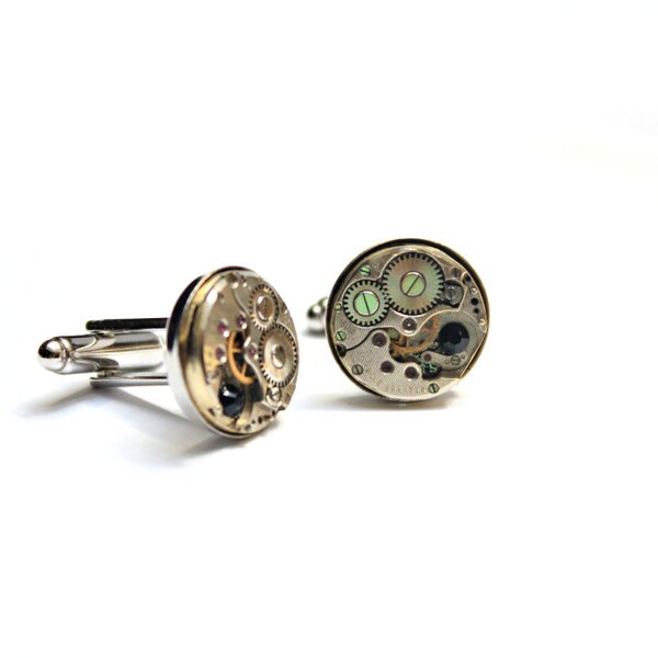 Steampunk Cufflinks - Etsy Canada