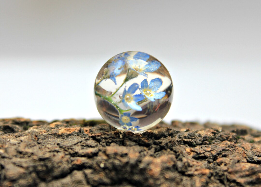 Pendant Balloon With Forget-me-nots Pendant Sphere With Forget-me-nots ...