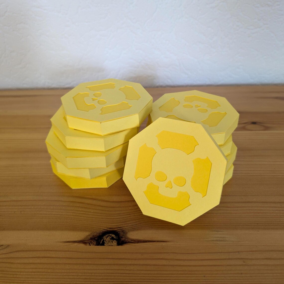 Treasure Chest 3D Papercraft | SVG,PDF | Chest With Coins and Gems ...