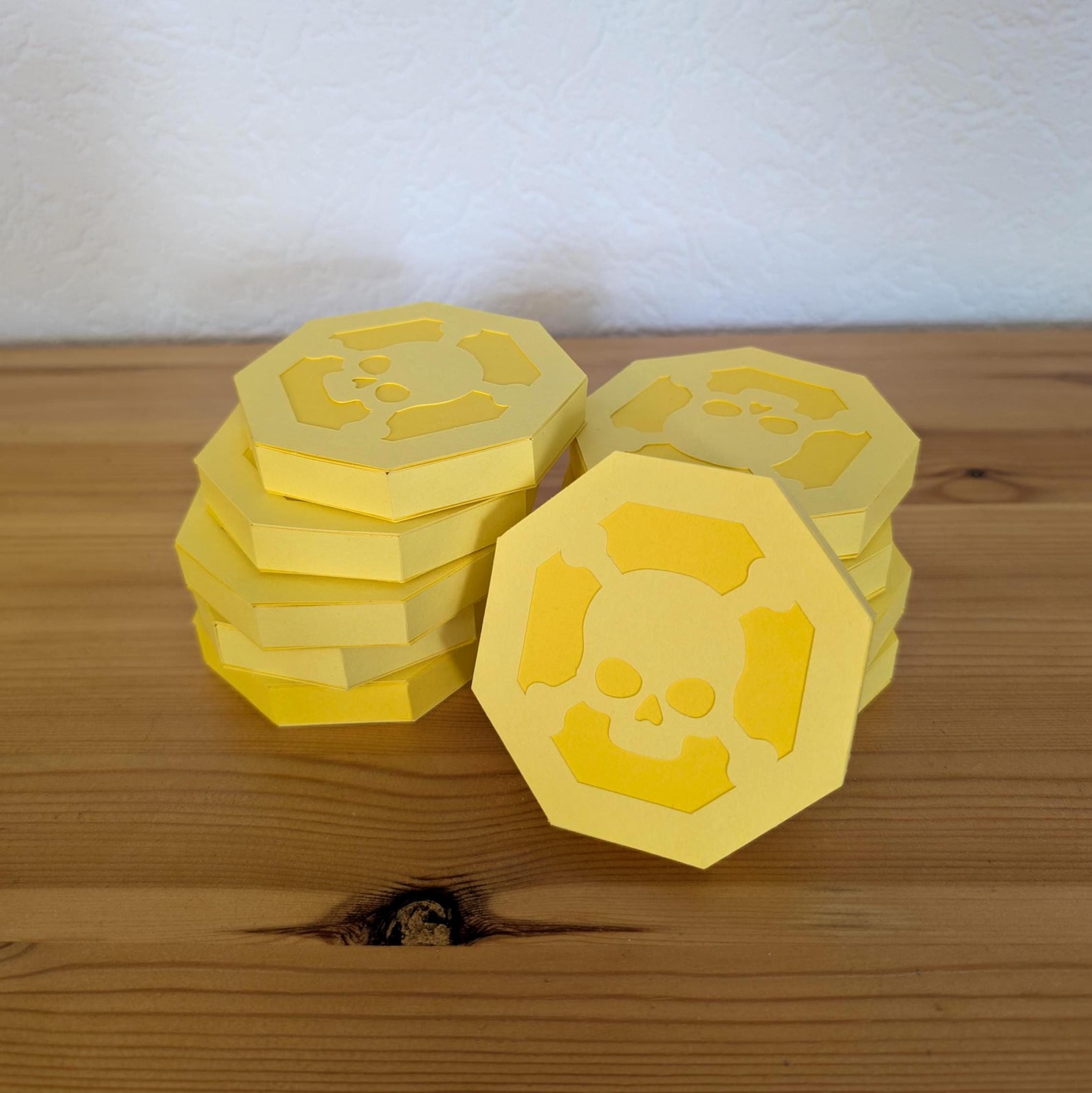 Treasure Chest 3D Papercraft | SVG,PDF | Chest With Coins and Gems ...