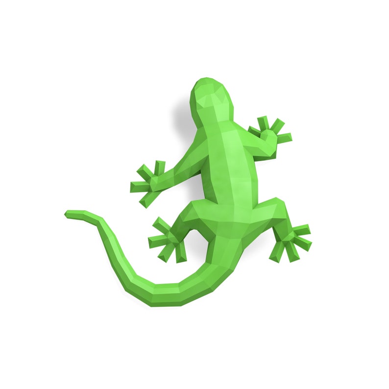 Salamander 3D Papercraft DIY Paper Sculpture Paper Model Pattern Do It ...