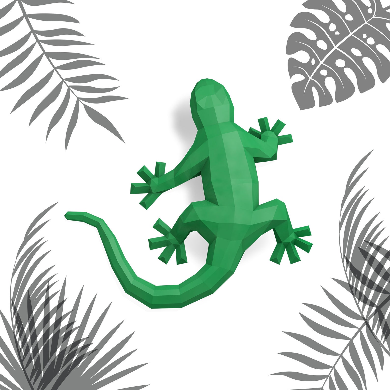 Salamander 3D Papercraft DIY Paper Sculpture Paper Model Pattern Do It ...