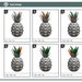 Pineapple 3D Papercraft DIY Paper Sculpture Paper Model Pattern Do It ...