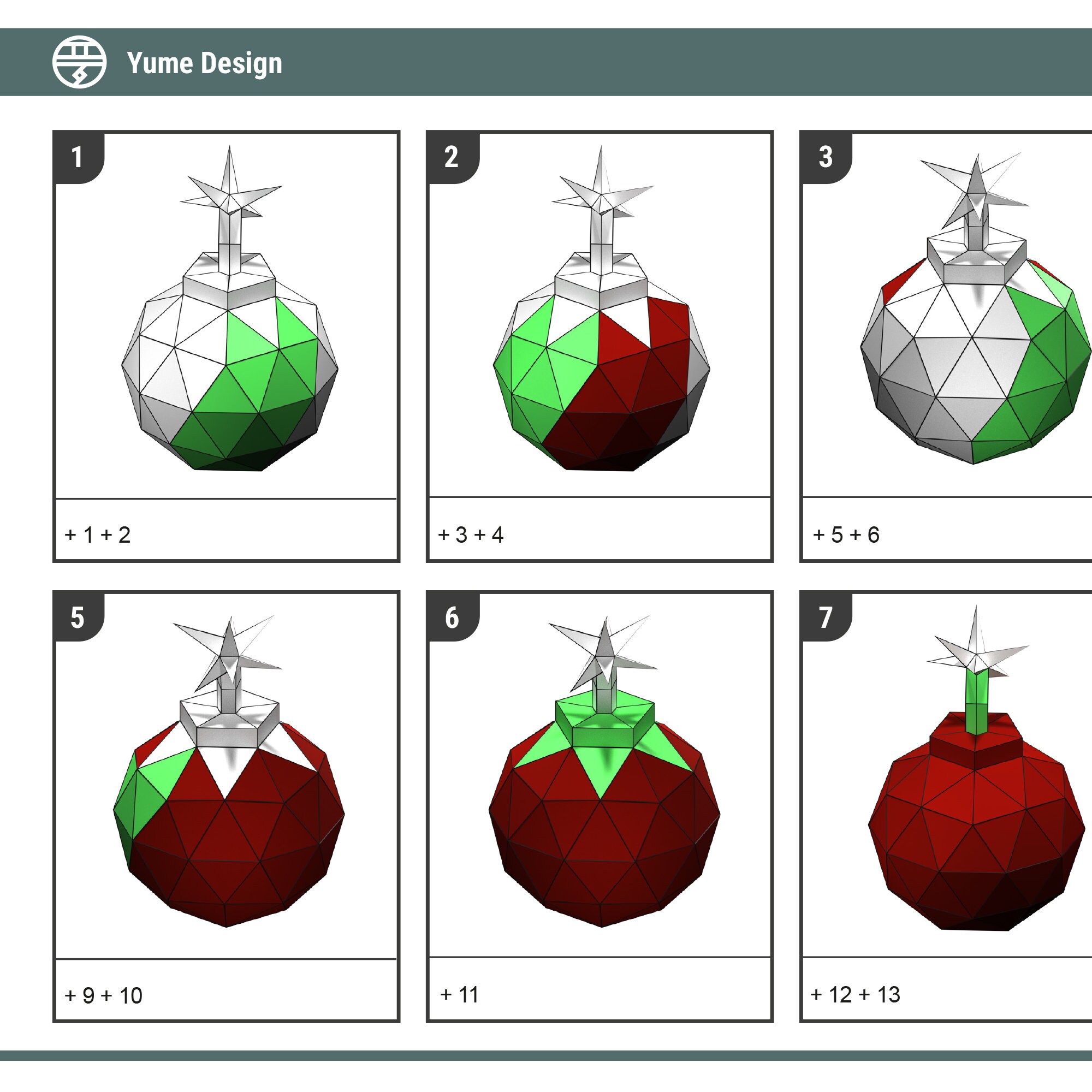 Bomb 3D Papercraft DIY Paper Sculpture Paper Model - Etsy