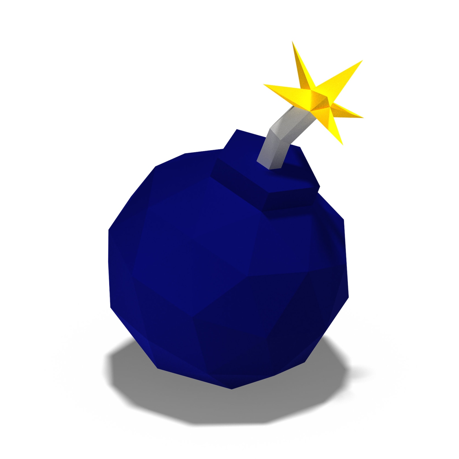 Bomb 3D Papercraft || DIY Paper Sculpture || Paper Model Pattern || Do ...