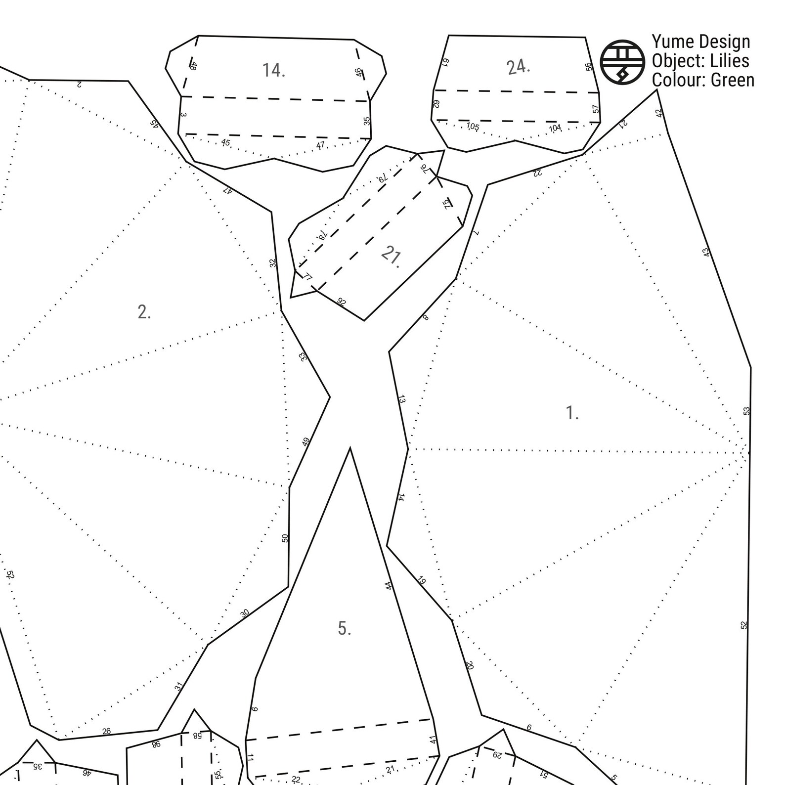 Koi Pond 3D Papercraft || DIY Paper Sculpture || Paper Model Pattern ...