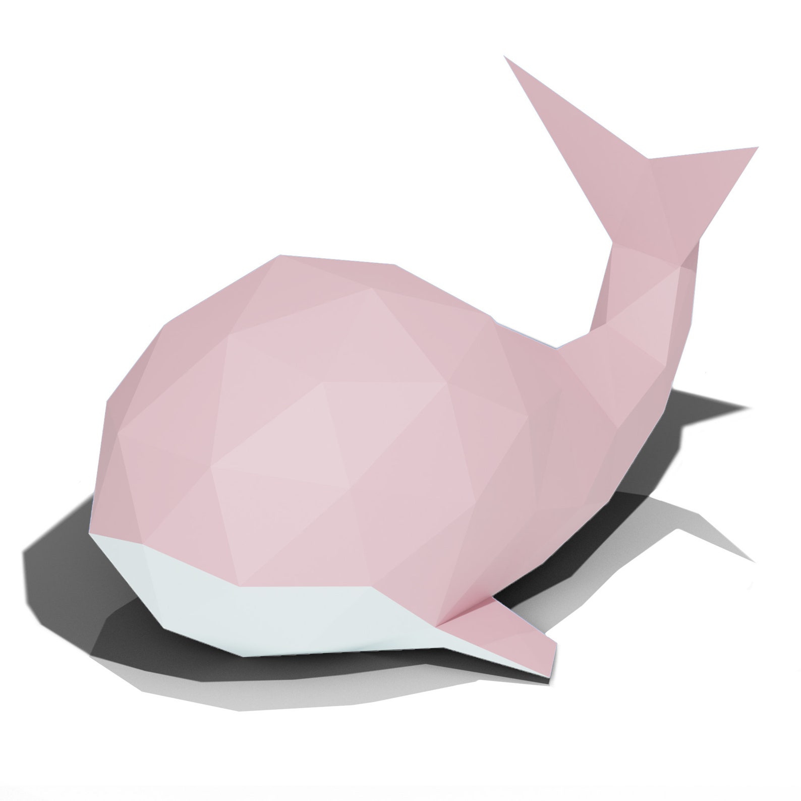 Whale 3D Papercraft || DIY Paper Sculpture || Paper Model Pattern || Do ...