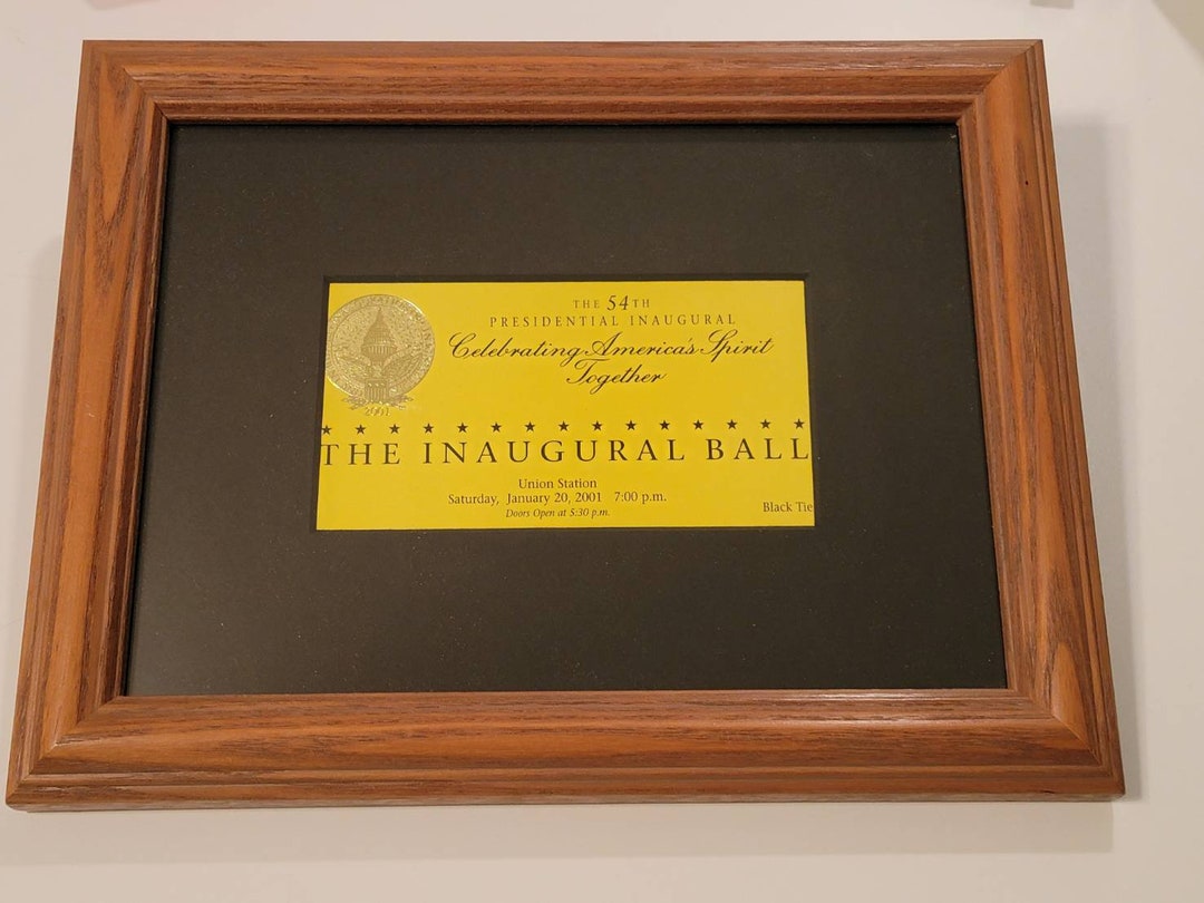 54th Presidential Inaugural Ball Invitation - the First Inauguration of ...