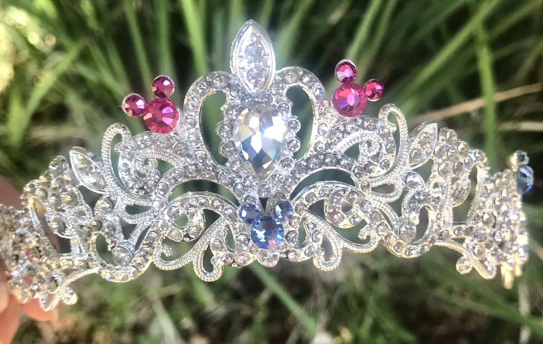 Disney Aurora Tiara Disney Wedding Tiara Princess Tiara - Etsy
