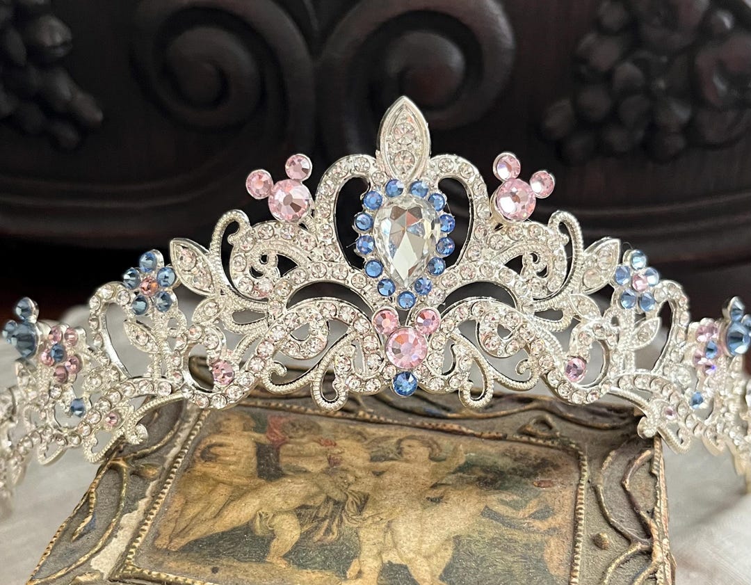 Make It Pink! Make It Blue! Aurora Tiara,sleeping Beauty Tiara, Disney ...