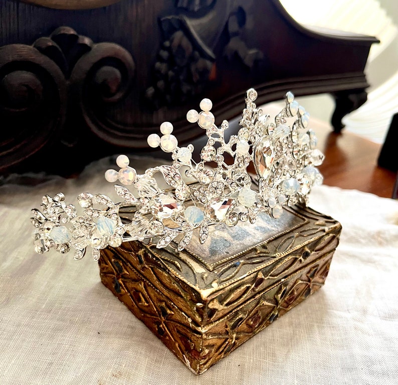 Opal Tiara, Disney Tiara, Tiara,disney Bride Tiara, Disney Wedding ...