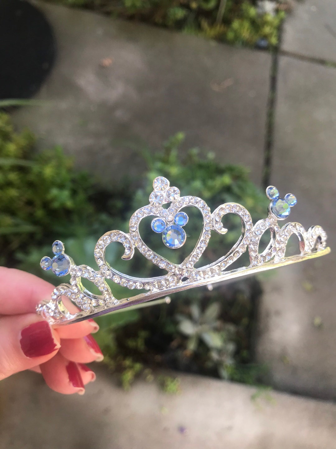 Disney Flower Girl Tiara, Disney Birthday Girl Tiara, Princess Tiara ...