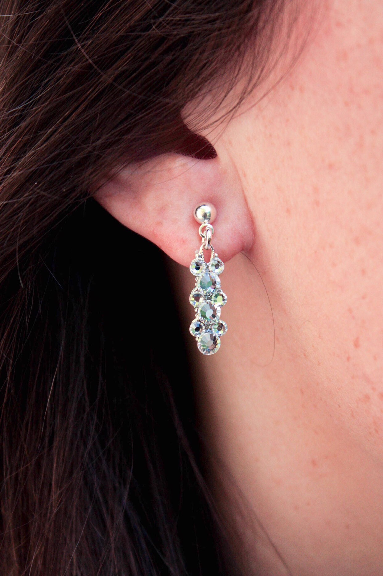 Mickey Mouse Jewelry. Hidden Mickey Mouse Ears Mini Pearl Dangle ...