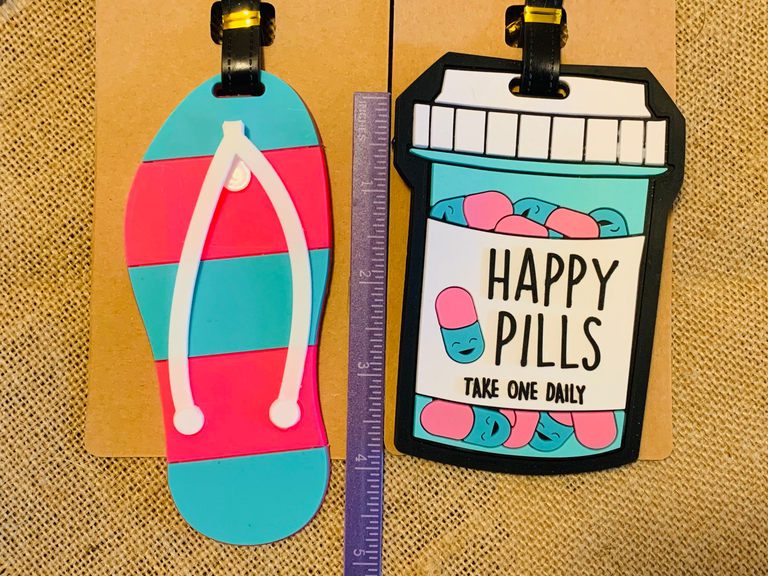 Fun Luggage Tags for Your Trips Spot Your Luggage Easily. - Etsy