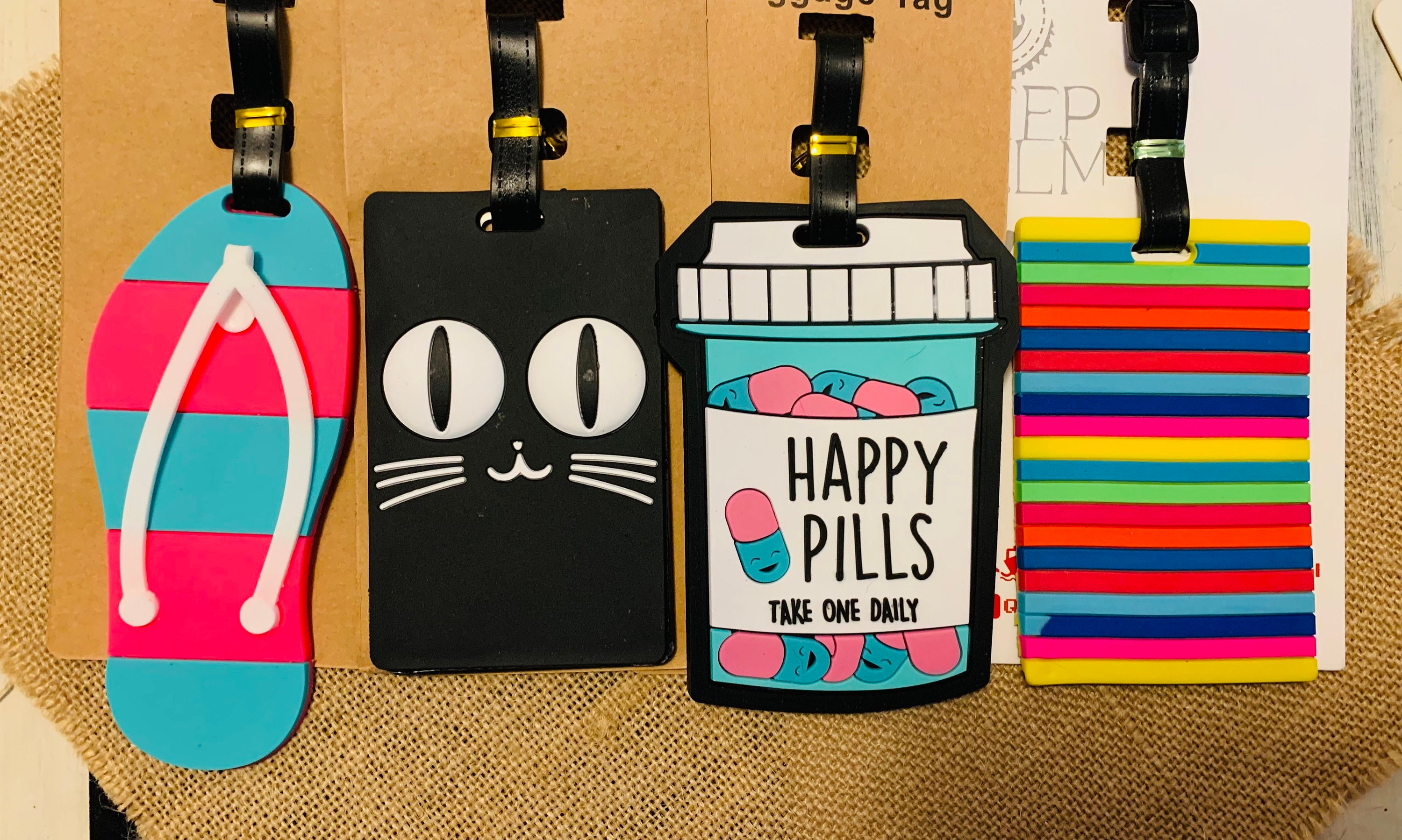 Fun Luggage Tags for Your Trips Spot Your Luggage Easily. - Etsy