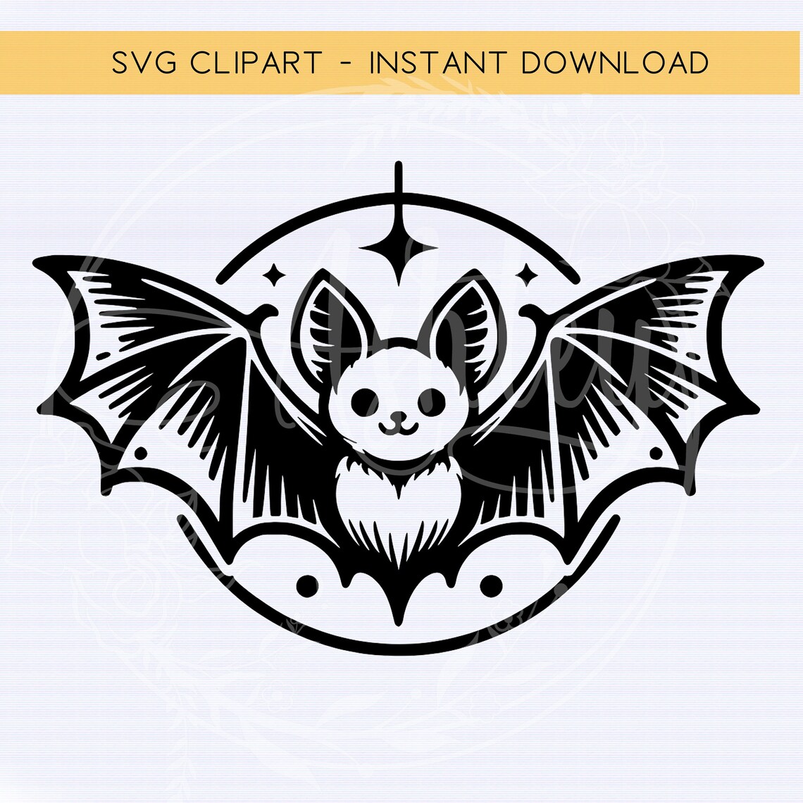 Bat Svg, Bat Clipart SVG for Cricut, Goth Bat Svg Files for Cricut ...