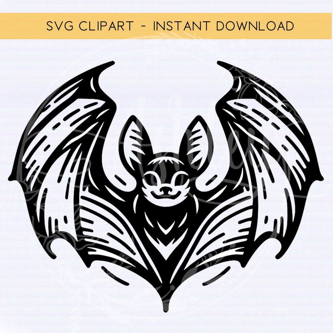 Bat Svg, Bat Clipart SVG for Cricut, Goth Bat Svg Files for Cricut ...