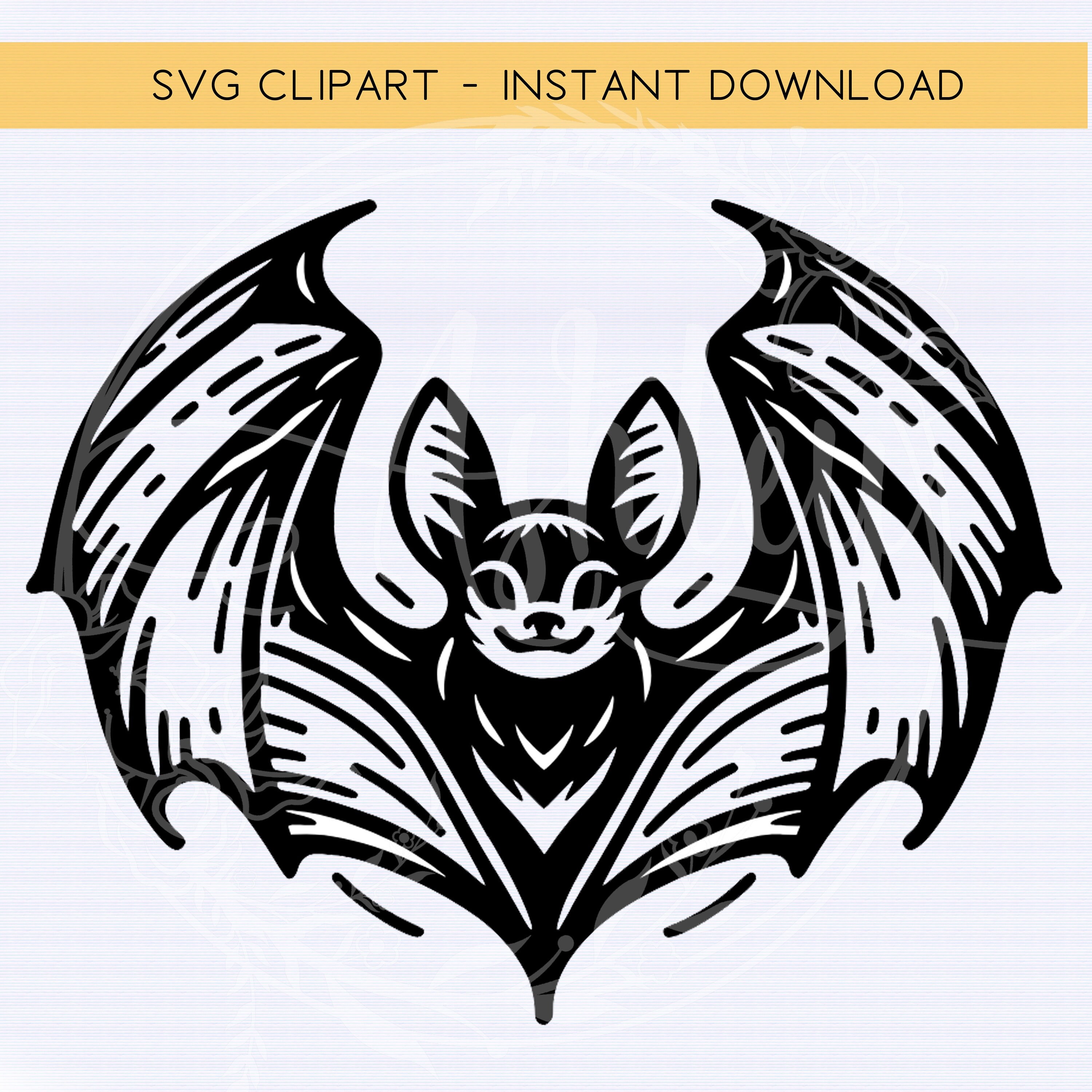 Bat Svg, Bat Clipart SVG for Cricut, Goth Bat Svg Files for Cricut ...