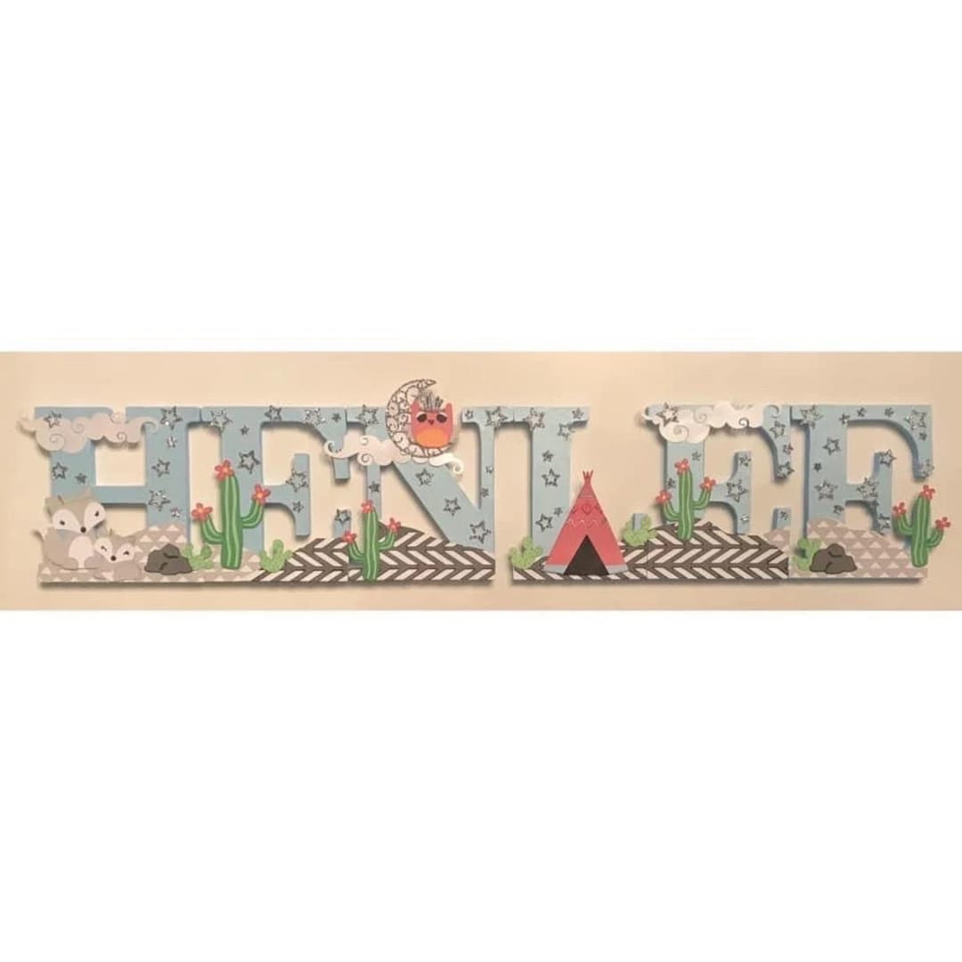 Desert Spirit Letters - Etsy