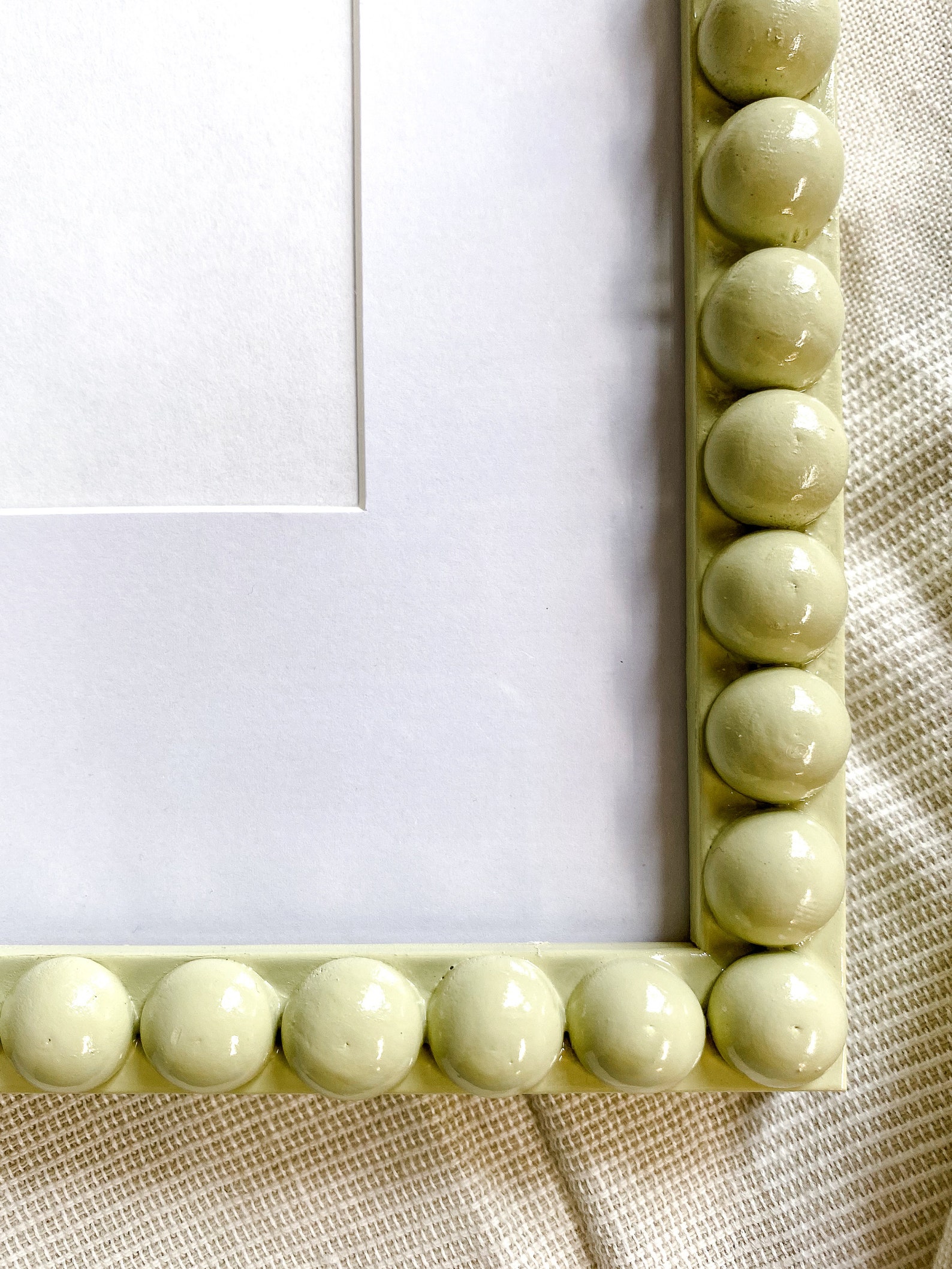 Glossy Beaded-bobbin Picture Frame Lacquered Bobbin Frame - Etsy UK