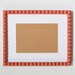 Glossy Beaded Bobbin Picture Frame Lacquered Bobbin Frame Painted ...