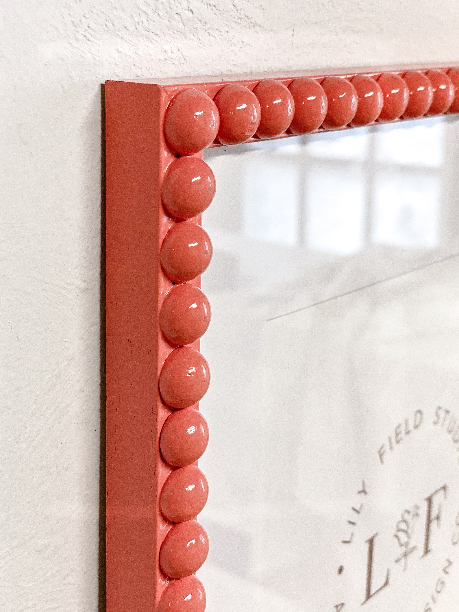 Glossy Beaded-bobbin Picture Frame Lacquered Bobbin Frame - Etsy UK