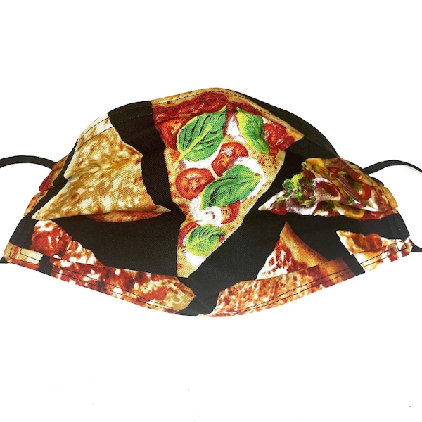 Pizza Face Mask - Etsy