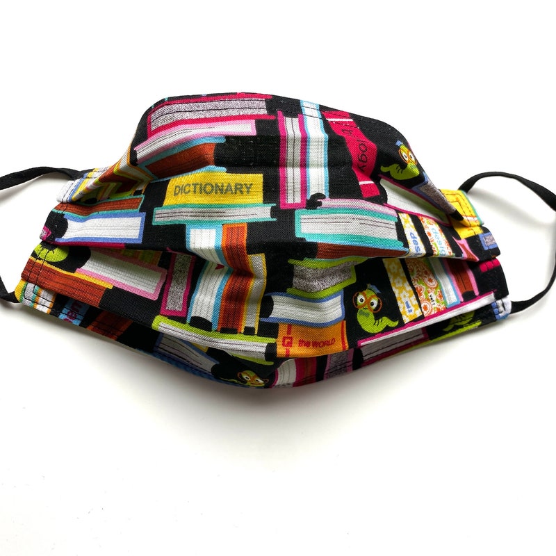 Bookworm Face Mask - Etsy