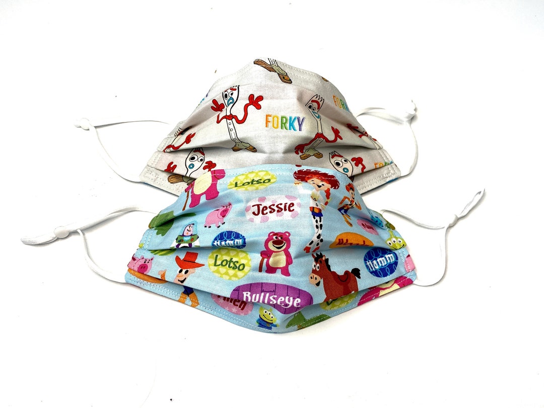 ADJUSTABLE Disney Pixar Toy Story Forky Face Mask - Etsy