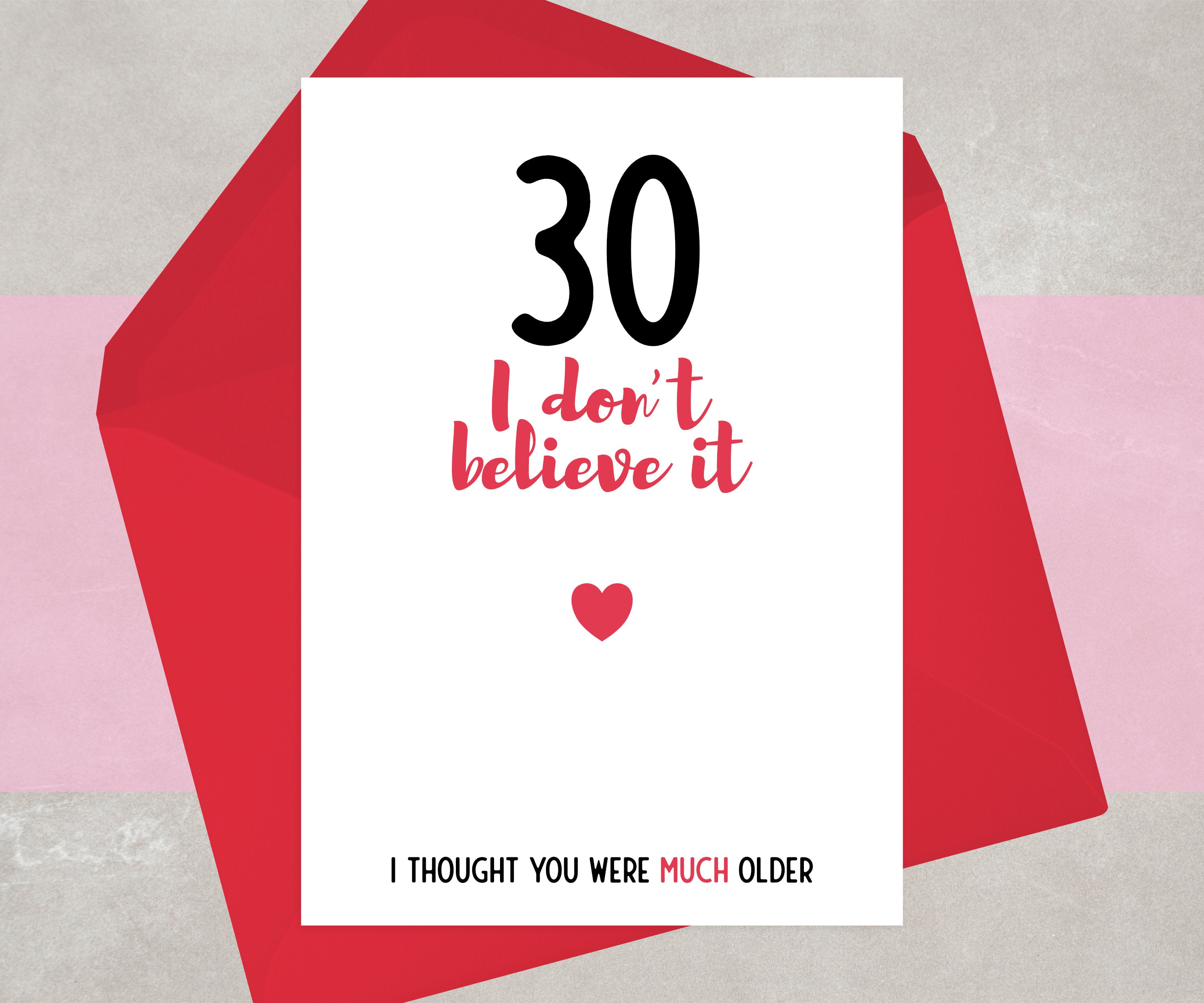 30th Birthday Card Funny Rude Offensive 30 for Him - Etsy UK